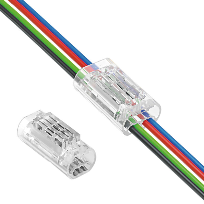 Low Voltage Wire Connectors 3 Pin, Quick Splice Joints 22-20 awg